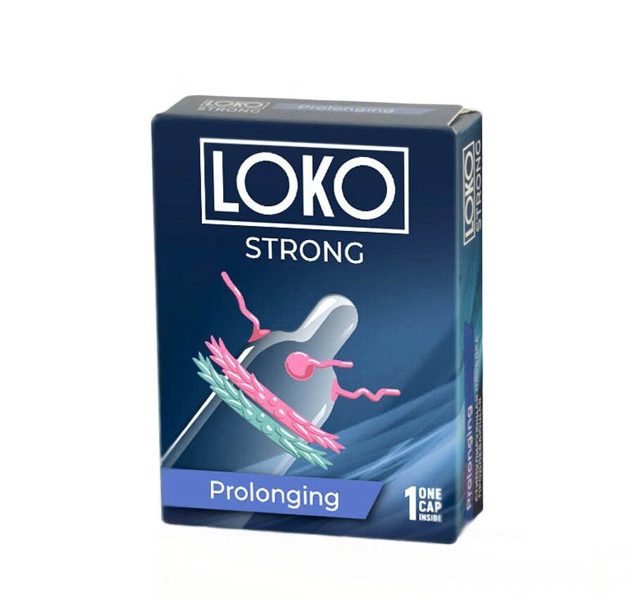 Насадка стимулирующая Sitabella LOKO STRONG с усиками, бесцветная