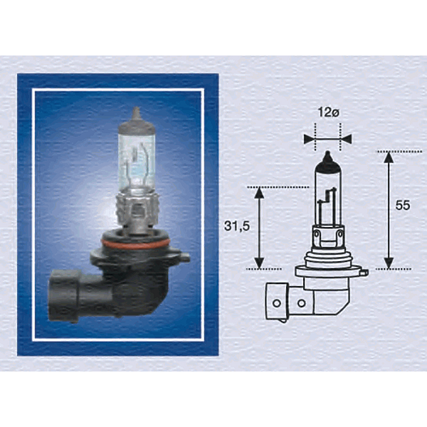 MAGNETI MARELLI hb412v не пост. лампочки hb4 12