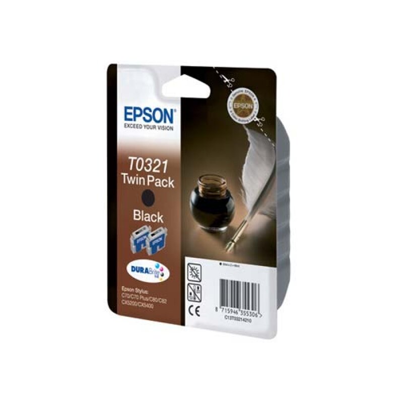 Картридж Epson Original T0321 (черный)