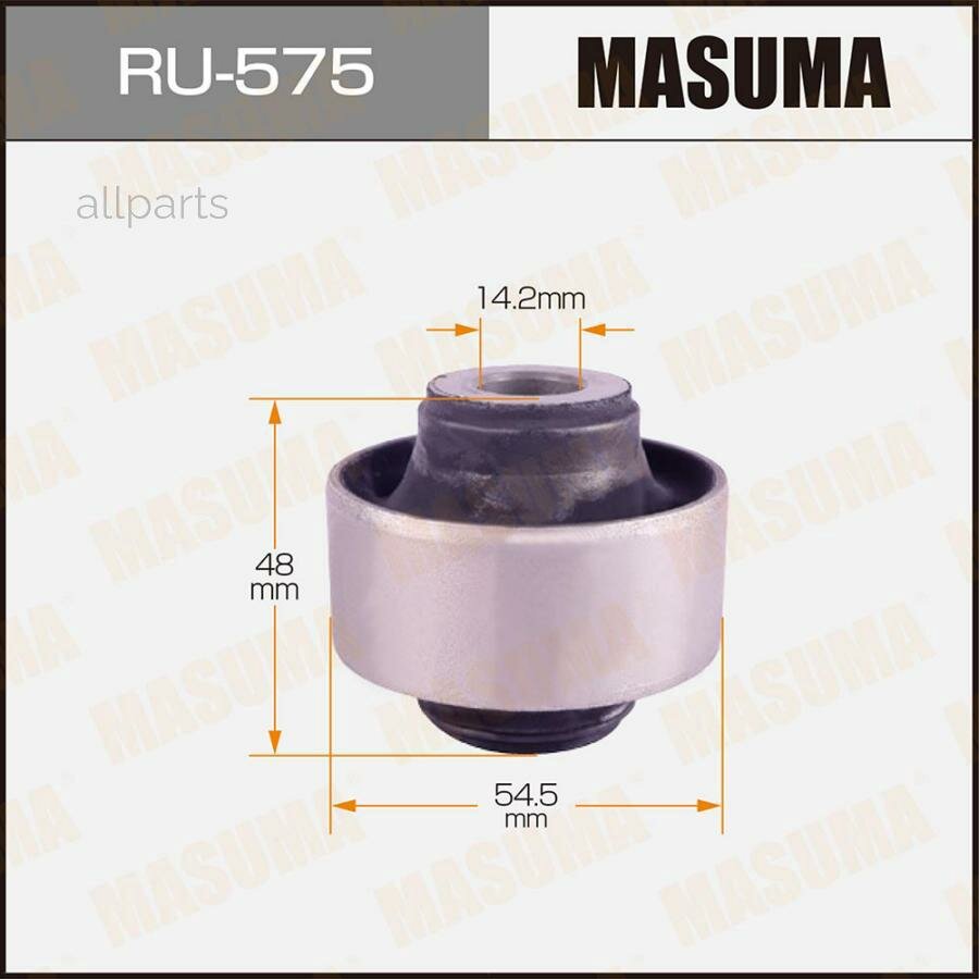 MASUMA RU575 сайлентблок дифференциала ЗАД