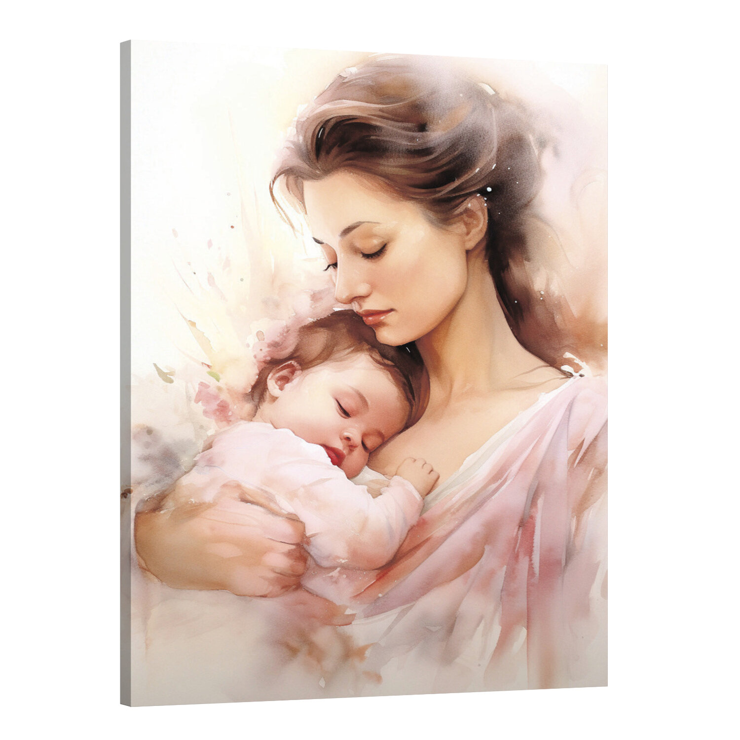Интерьерная картина 50х70 "Мать и дитя"