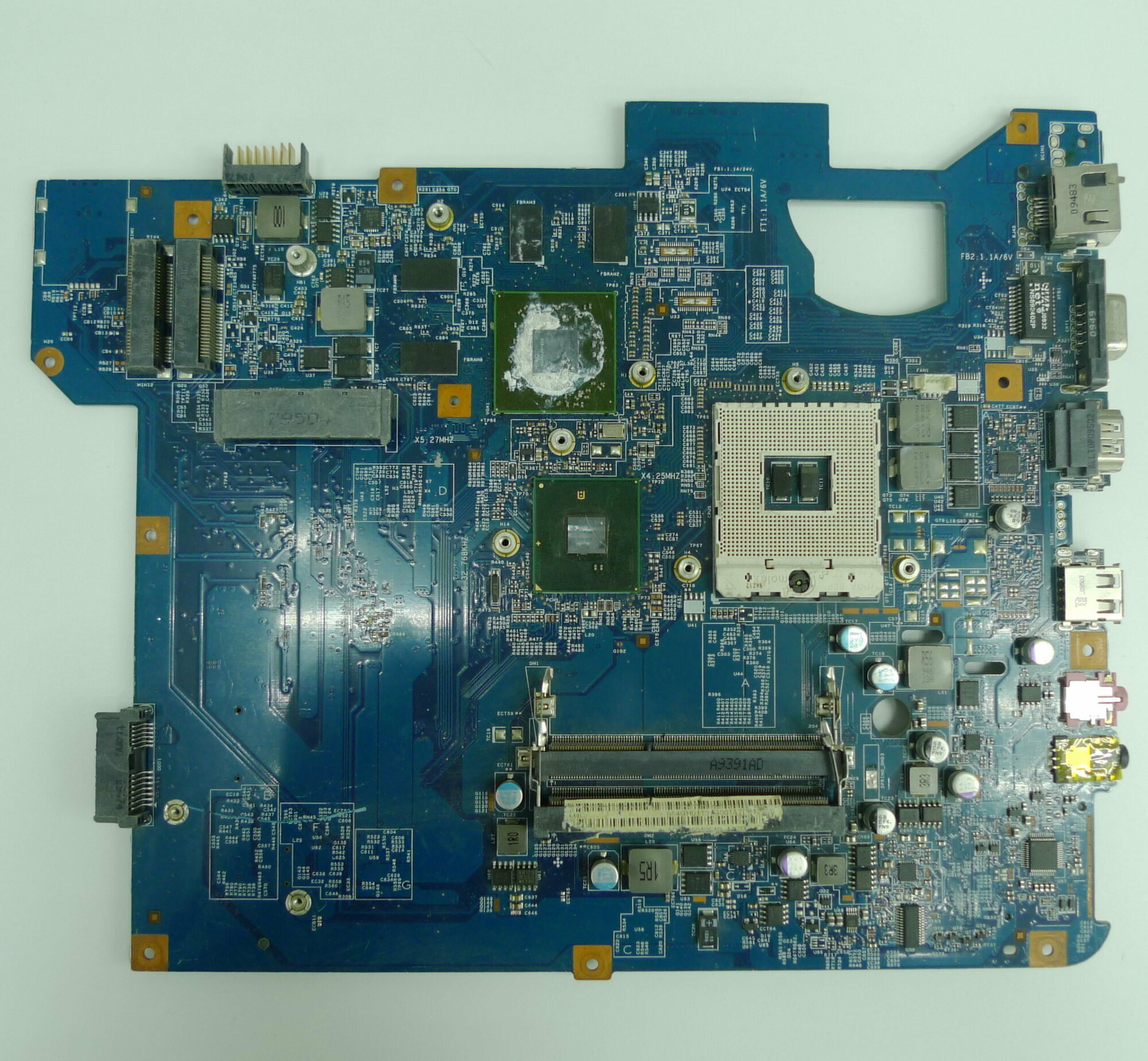 Материнская плата SJV50-CP MB 09284-1M 48.4GH01.01M для Acer (донор)