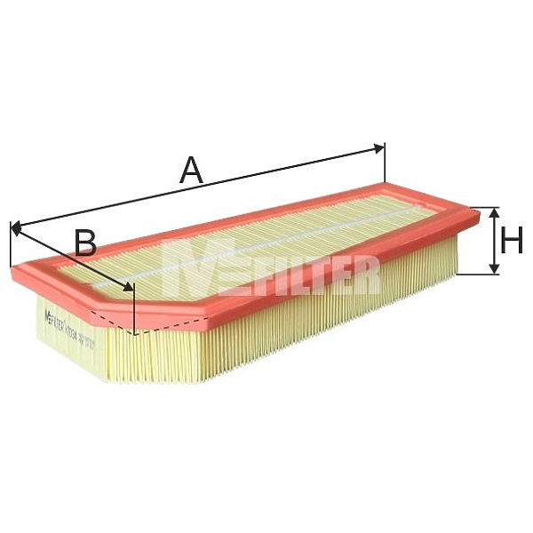 MFILTER K 7034 (2710940304) фильтр воздушный\ mb 204 1.8 / 2.5 07 / w212 2.0 / 2.0 09