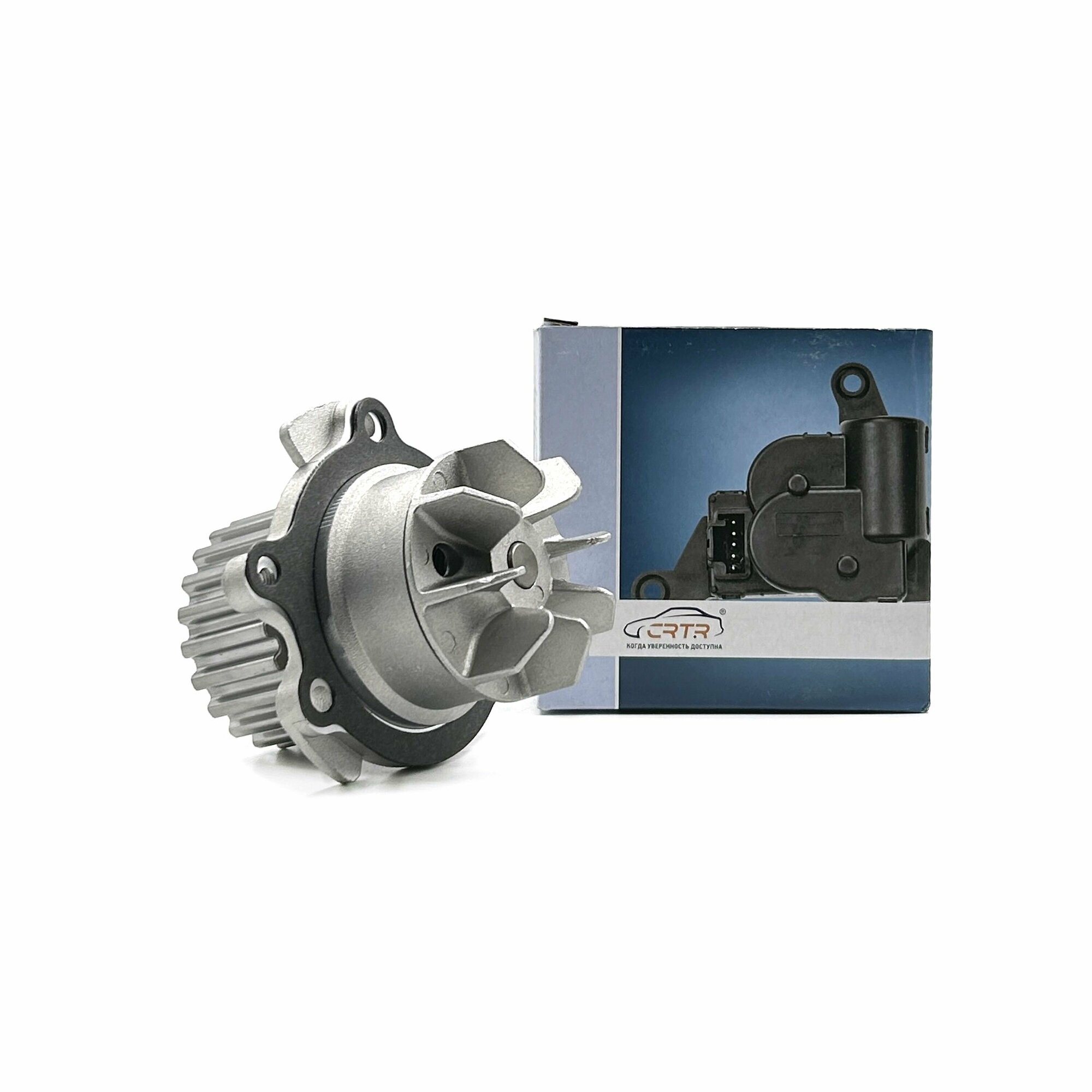 Насос водяной, помпа для а/м Lada Vesta, XRay 1.6 16V - CARTRONIC арт. CRTR0120529