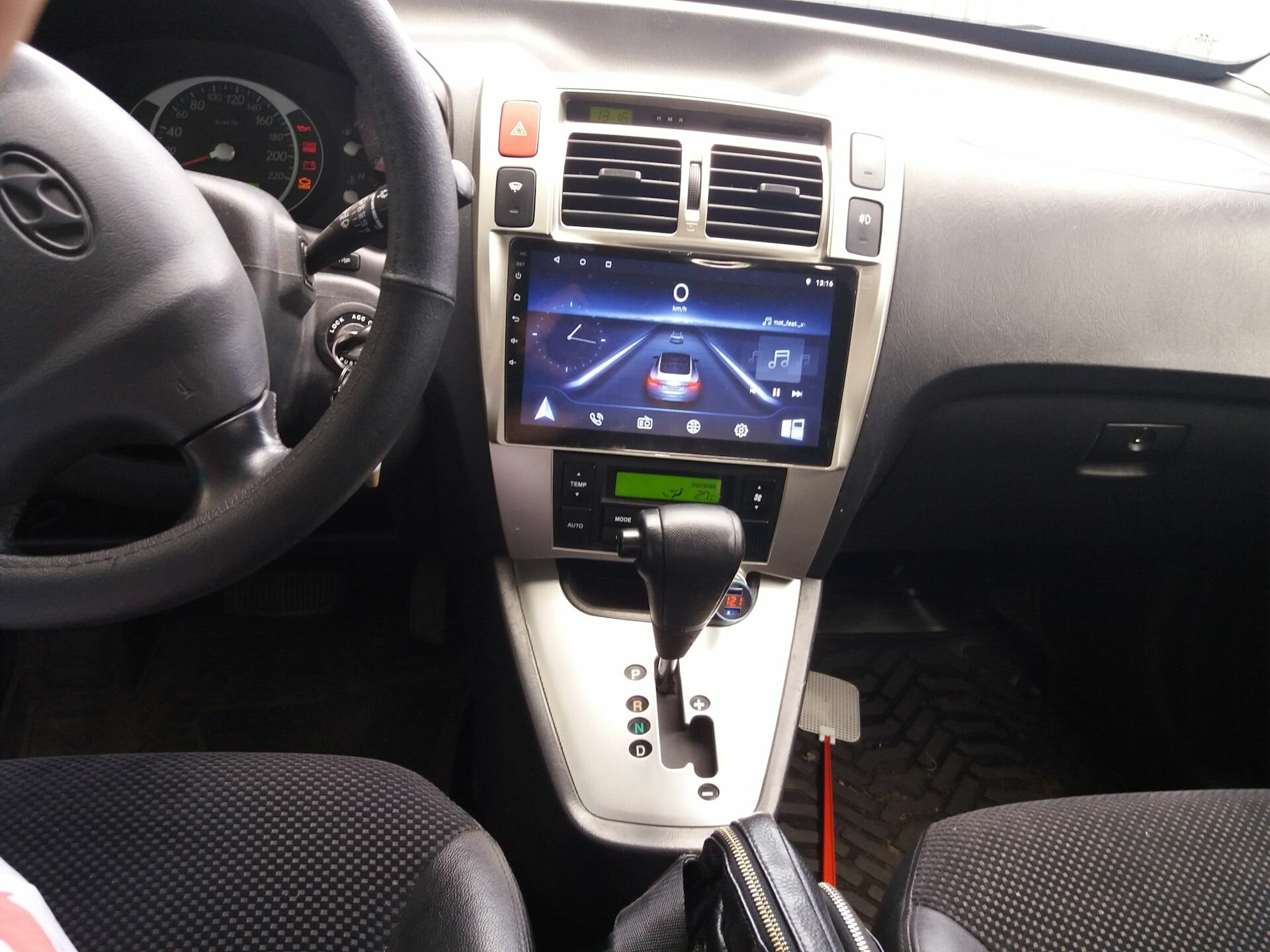 Автомагнитола на Hyundai Tucson 2006-13(2+32гб), Хендай Туксон магнитола 10 дюймов