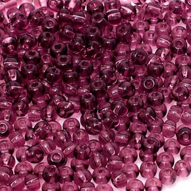 Бисер Preciosa Чехия №20060 лиловый 10/0, 5 гр,1 шт.