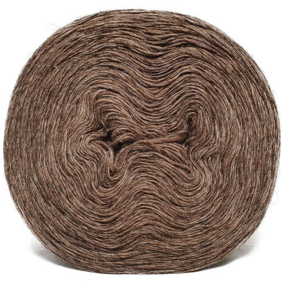 Пряжа Рассказовская ангорка 66 корич. меланж (2 мотка)