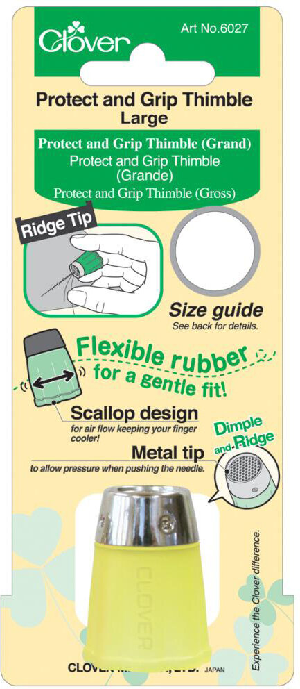 Латексный наперсток Clover (большой)