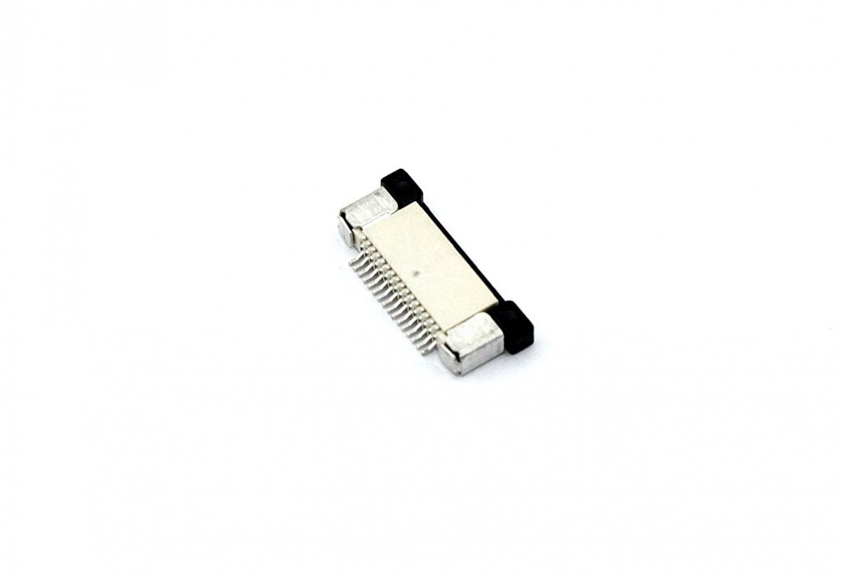 Разъем FPC Half Coverage Top Contact 0.5K-BS-16PWB 16 pin высота 2мм шаг 0,5мм