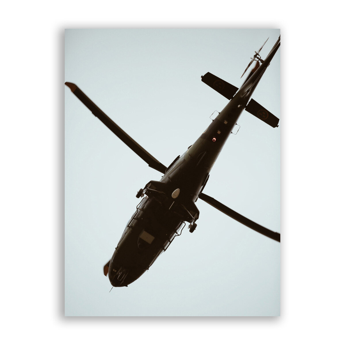 Постер, плакат на бумаге / Вертолёт / Размер 60 x 80 см