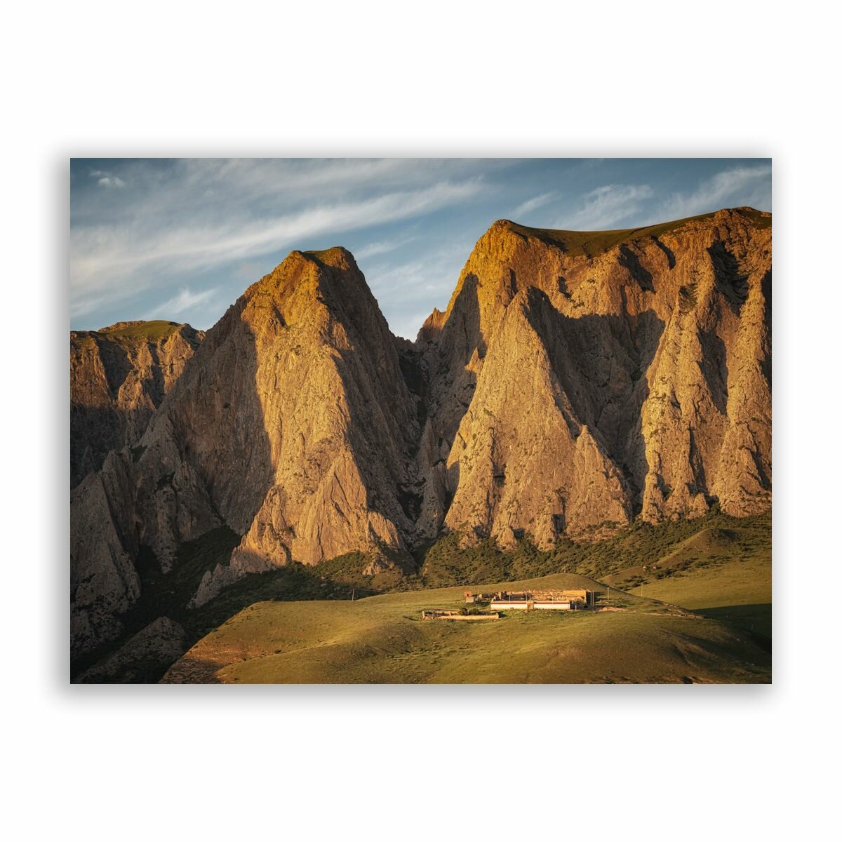 Постер, плакат на бумаге / Природа Китая - Горы / Размер 30 x 40 см