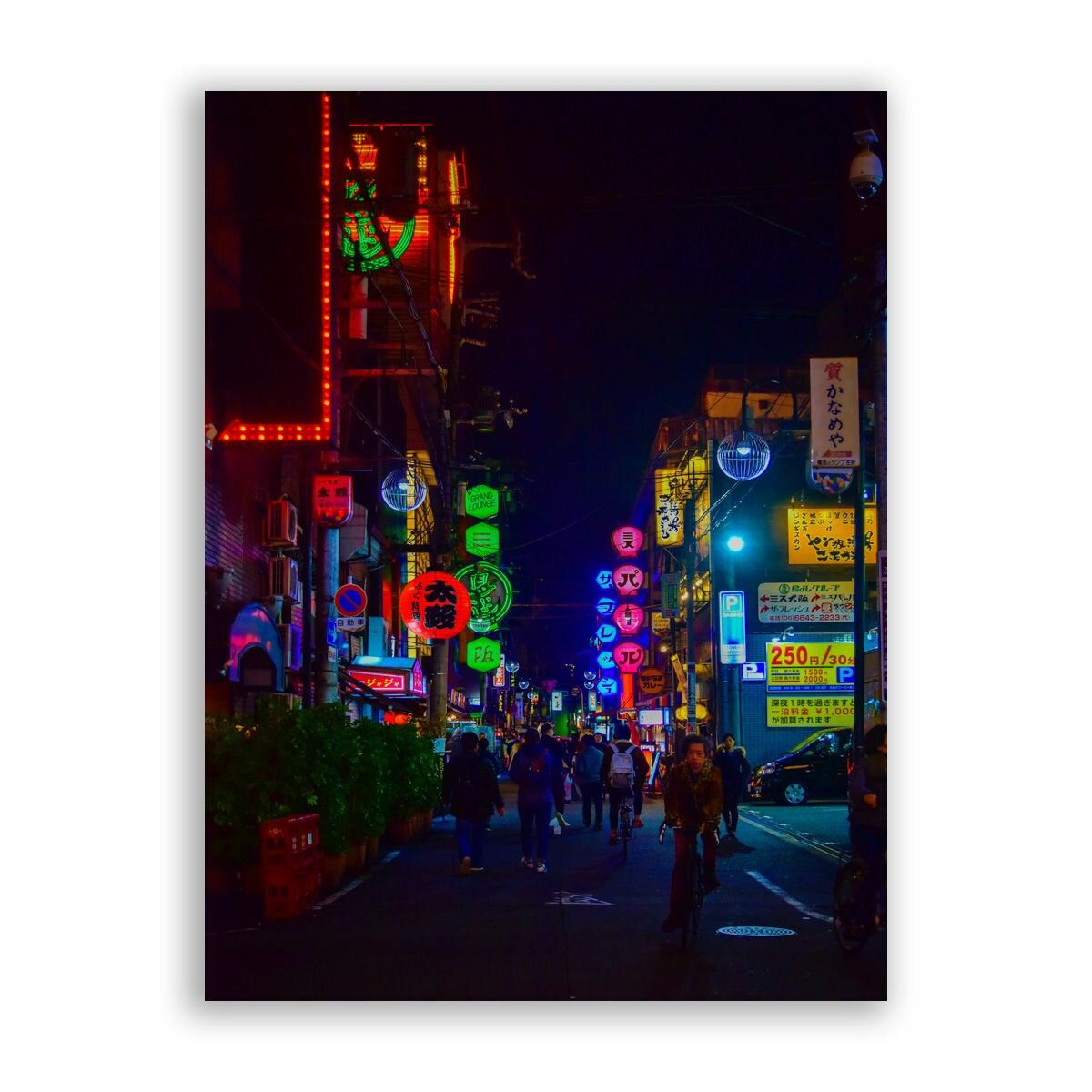 Постер, плакат на бумаге / Япония / Размер 40 x 53 см