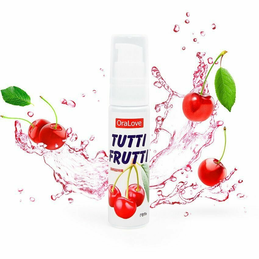 Гель TUTTI-FRUTTI вишня серии OraLove 30 г