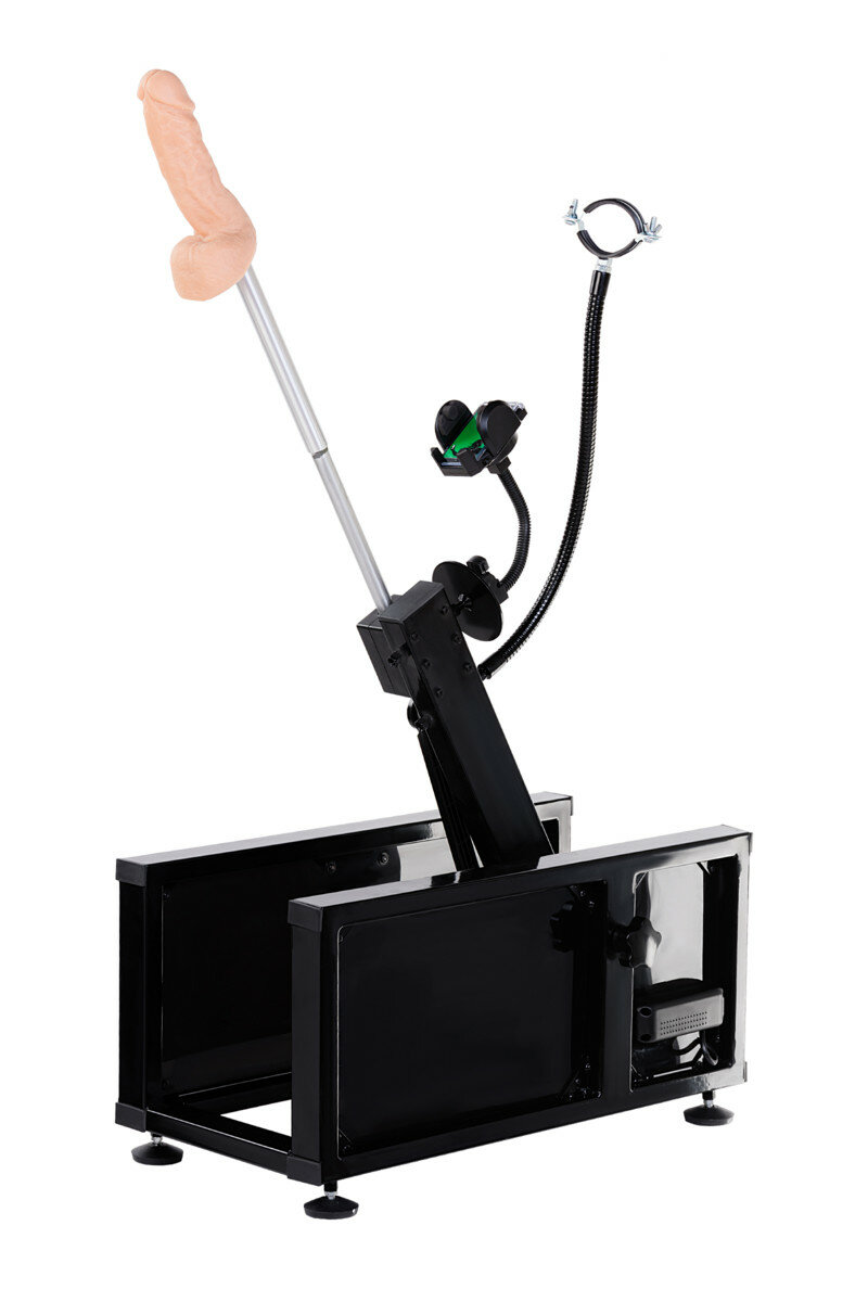 Секс-машина с двумя насадками, 60 см