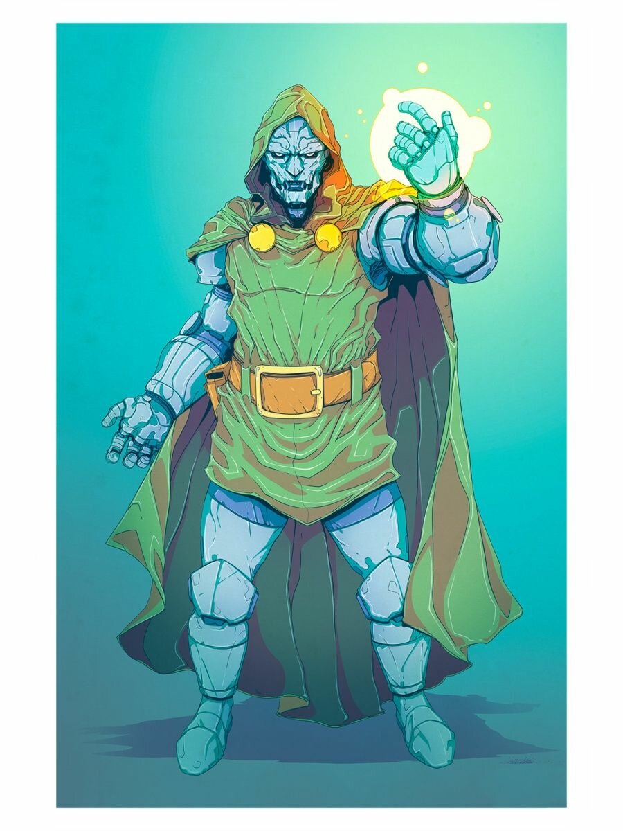 Постер "Supervillain. Доктор Дум"