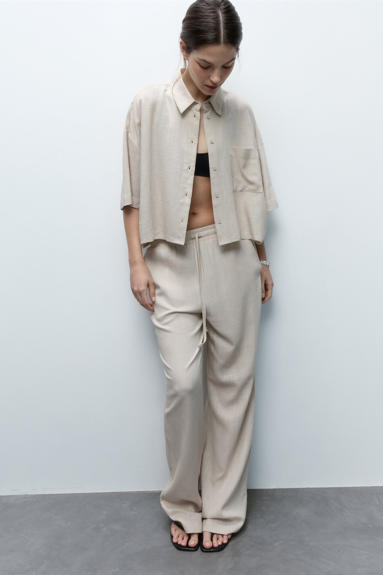 Брюки палаццо Basic