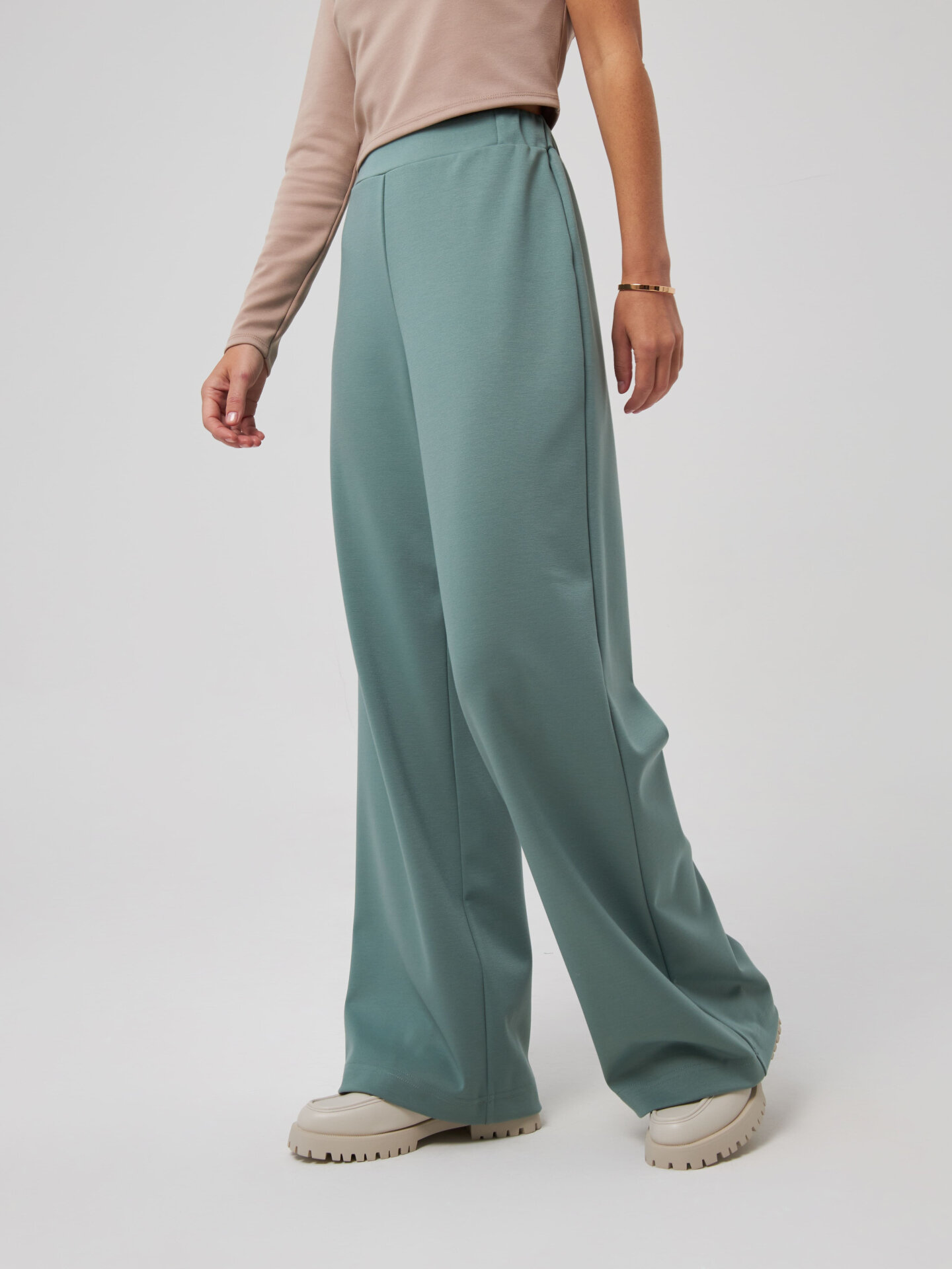 Брюки палаццо