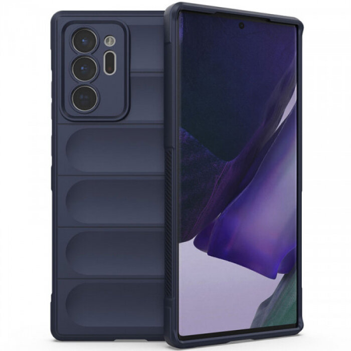 Flex Silicone Противоударный чехол для Samsung Galaxy Note 20 Ultra с защитой камеры и микрофиброй