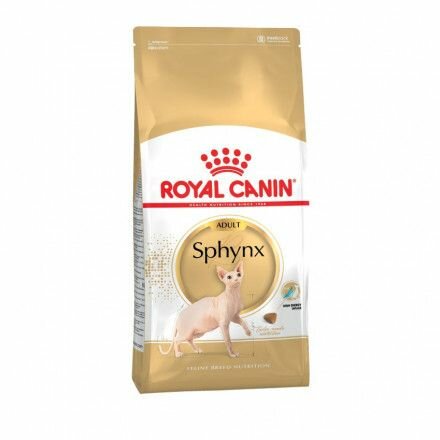 Royal Canin SPHYNX ADULT сухой корм для кошек породы Сфинкс старше 12 месяцев, 2 кг