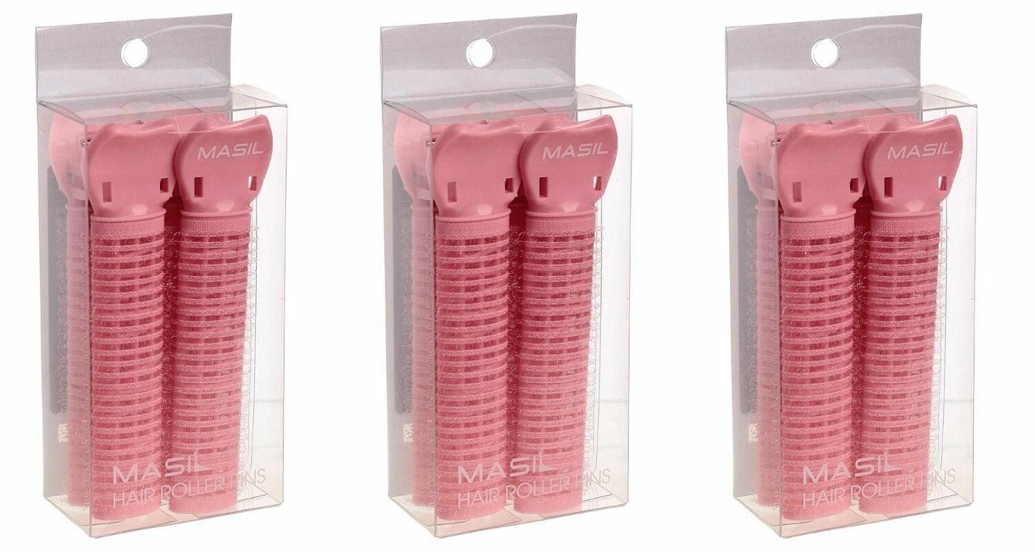 MASIL Бигуди для волос MASIL PEACH GIRL HAIR ROLLER PINS, 3 шт