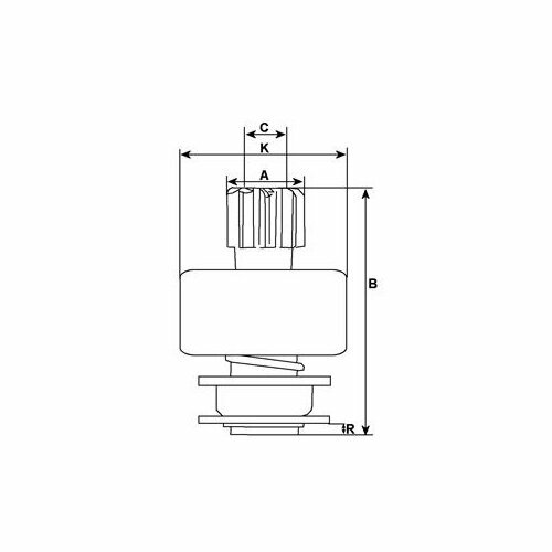 Статор генератора для автомобиля, CARGO 133105 (1 шт.)