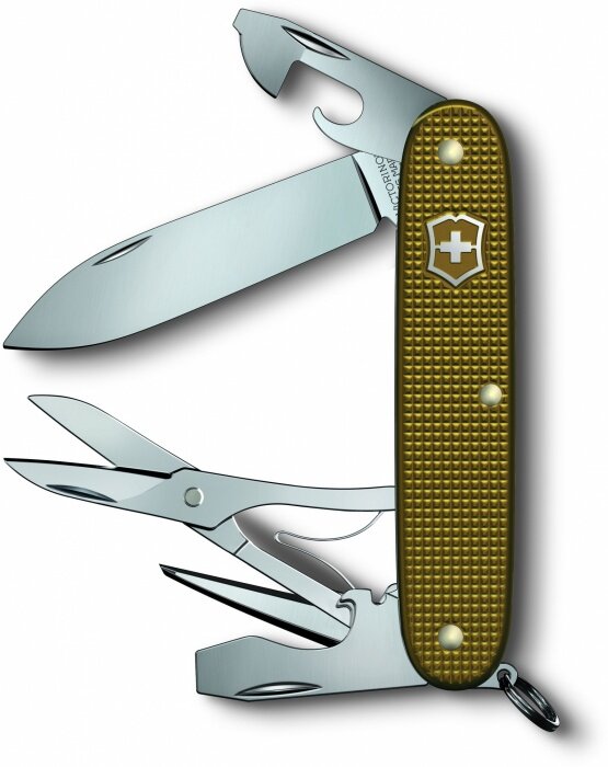 Victorinox 0.8231. L24 Нож перочинный victorinox pioneer x alox le 2024 (0.8231. l24) 93мм 9функц. коричневый без чехла подар. коробка