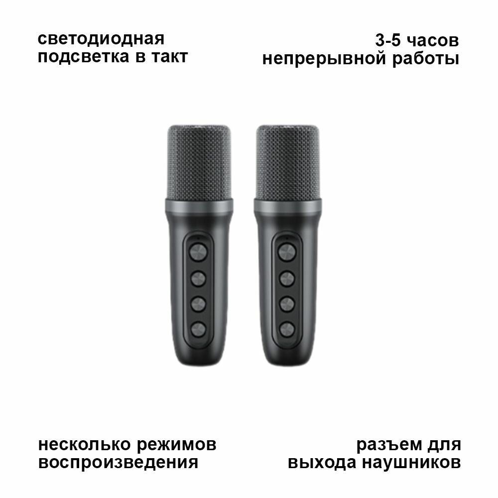 Домашний караоке Bluetooth - колонка — фото 1