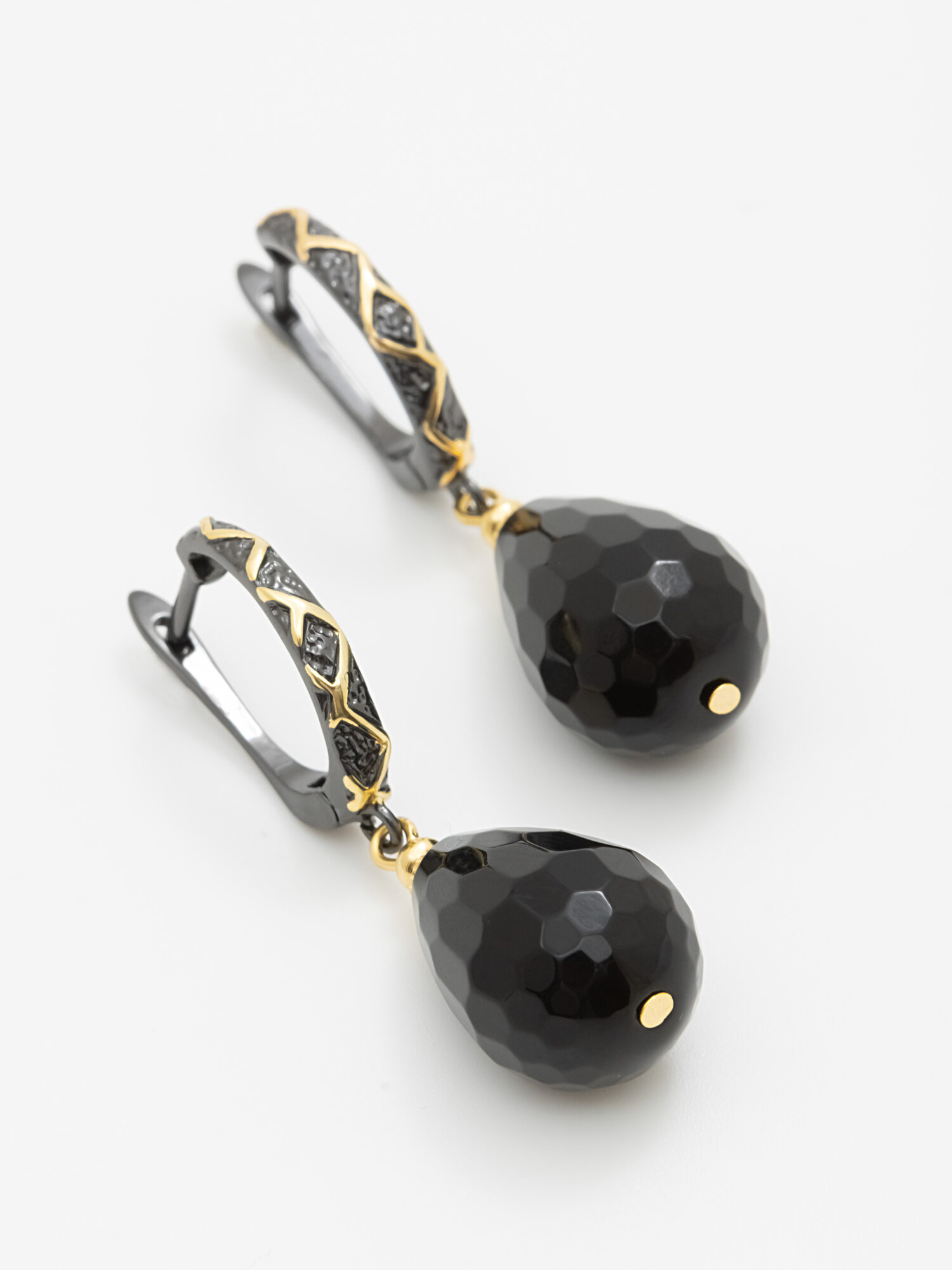 Серьги, агат