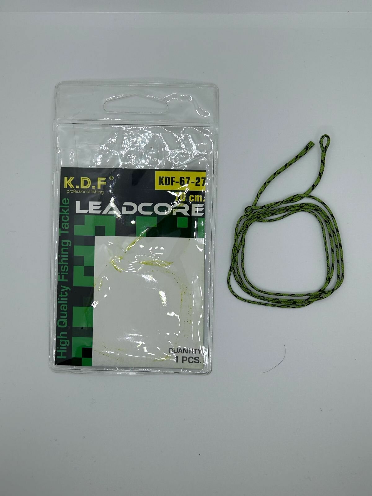 Лидкор, для карпового монтажа, с вертлюжком, длина 60см, разрывная нагрузка 16кг,