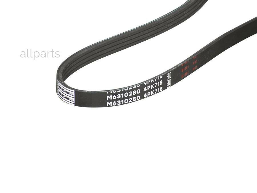MARSHALL M6310280 ремень поликлиновой!\ Renault Logan I 04>/Sandero I 07>, Chevrolet Spark II, Daewoo Matiz