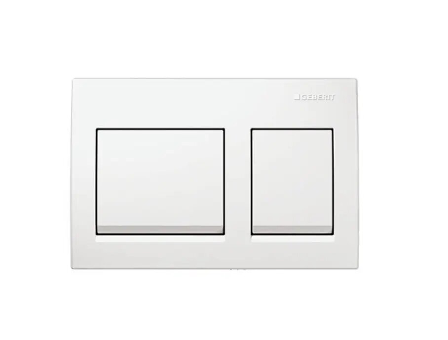 Панель смыва Geberit Alpha 35 пластиковая цвет белый