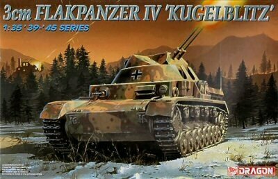 6889 Dragon Германская ЗСУ Flakpanzer IV (3cm) Kugelblitz Масштаб 1/35