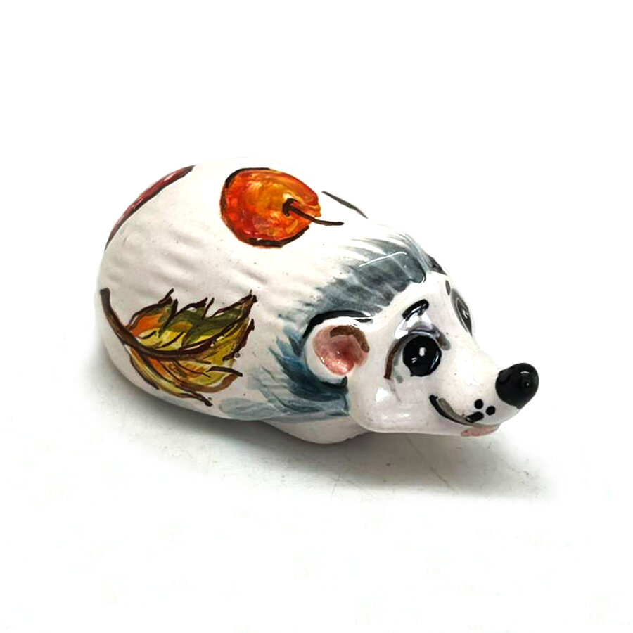 Фарфоровая эксклюзивная интерьерная фигурка Ёжик-1 Sr-AH-121