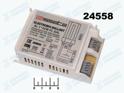 ЭПРА для люминесцентных ламп GX24Q-4 1*42W Sissata