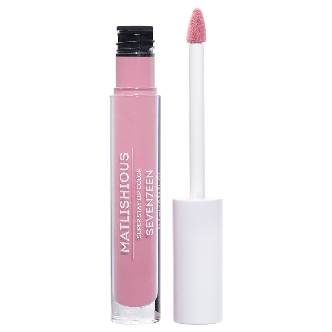 Блеск для губ Seventeen Make Up Matlishious Super Stay Lip Color, Жидкая помада-блеск, 08