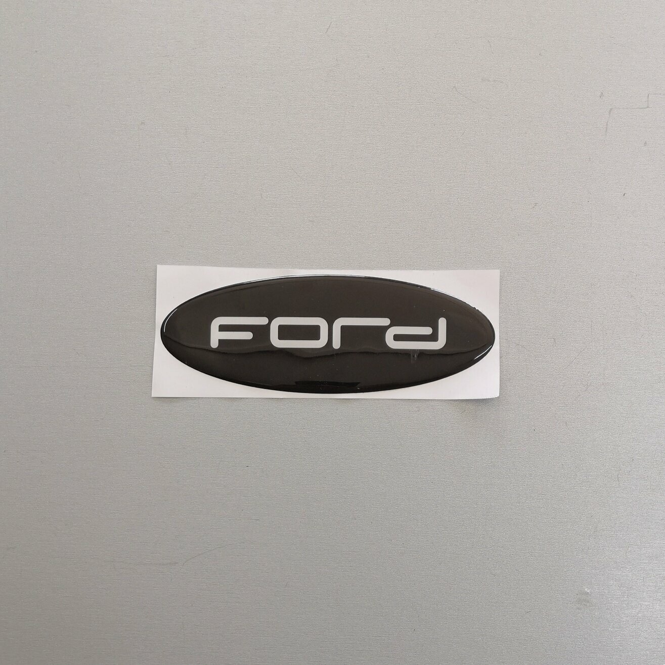 Наклейка вместо эмблемы Форд / FORD 15см