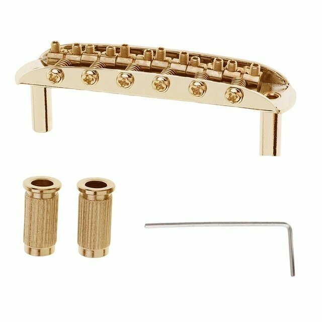 Бридж для гитар Mustang Jaguar Jazzmaster, Parts, золото