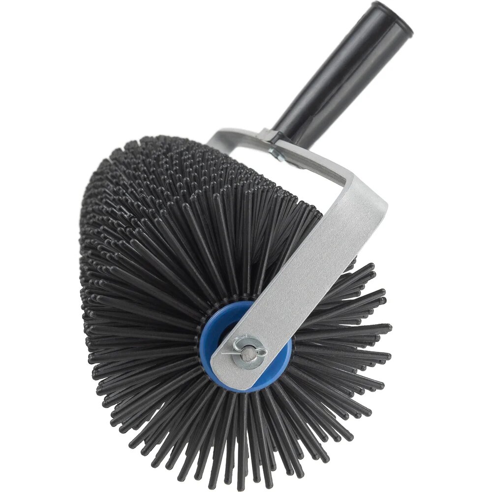 Игольчатый валик КЭС 600 мм, 123 мм, черный, пластиковая тулейка 10300020