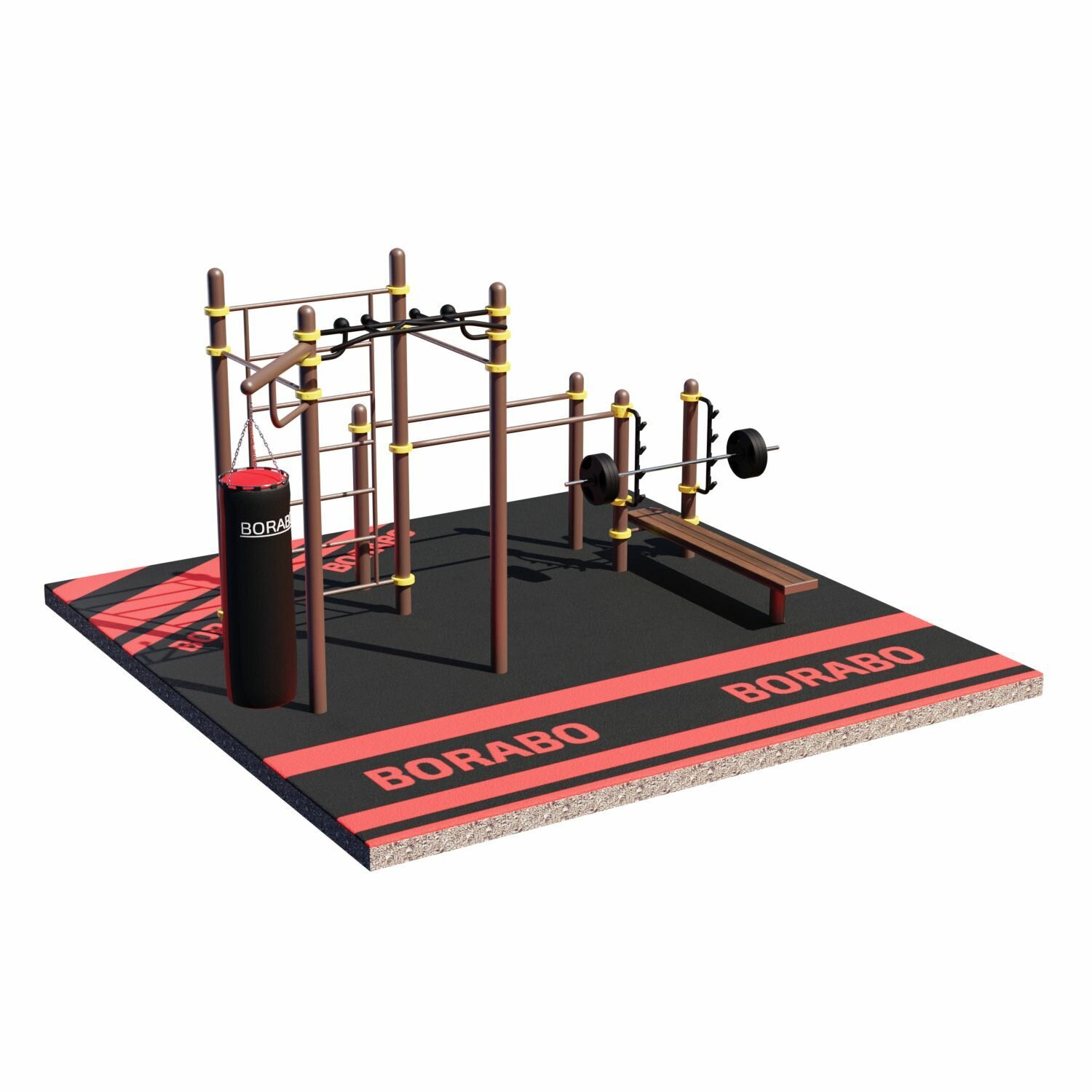 Спортивный комплекс уличный, площадка для дома, улицы, дачи