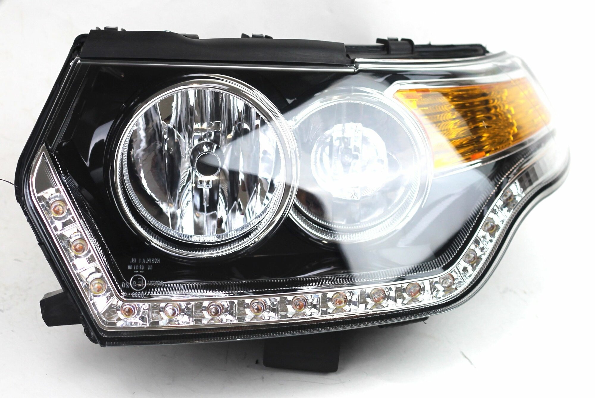 Блок-фара левая УАЗ Патриот (с 10.14 ДХО) рестайлинг 3163-00-3711011-20