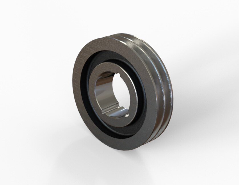 Шкив клиновой под втулку тапербуш 2517 (SPB200-02TB) PHP 2SPB200TB LD