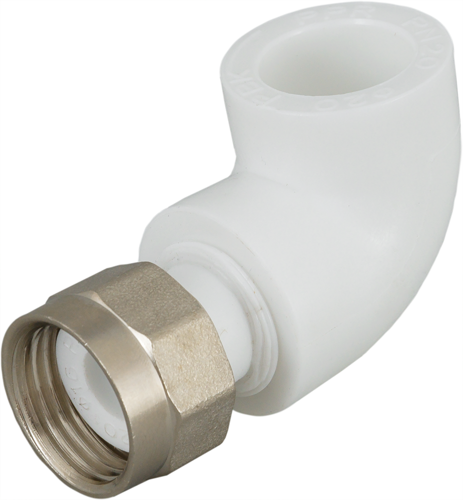 Угол комбинированный 90° РВК 1/2"x20 мм ВР полипропилен 32269
