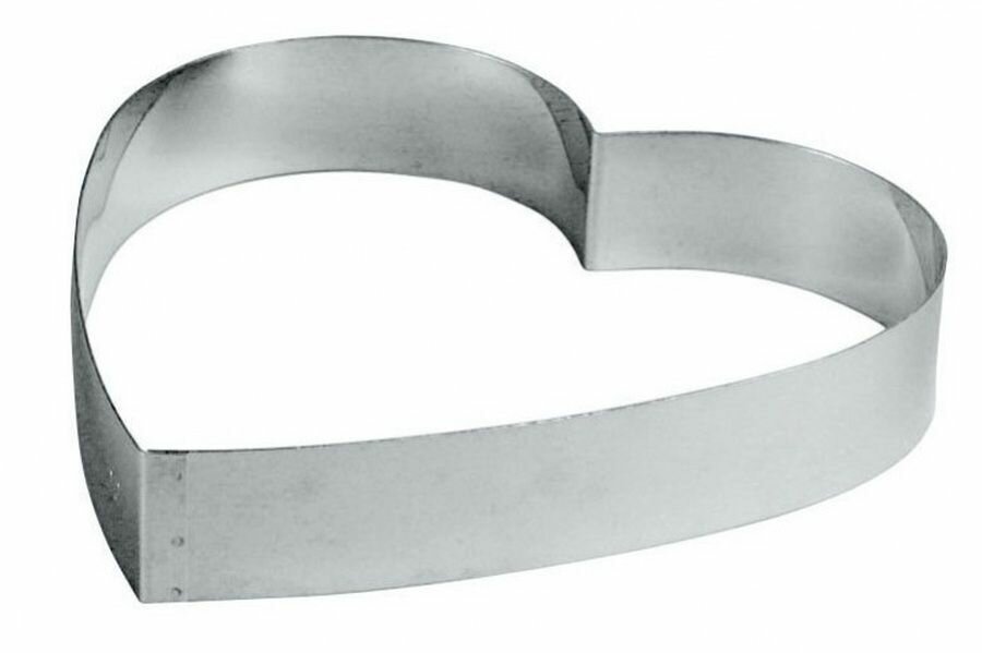 Форма-резак Сердце 20 см, высота 9,5 см. (Набор из 2 шт.)