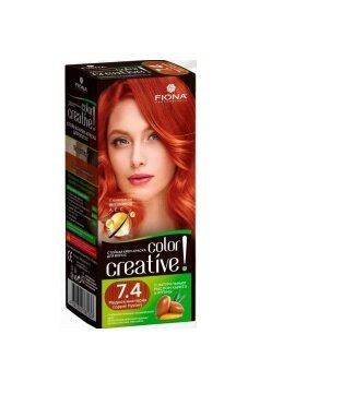 Краска для волос Fiona Creative тон 7.4 , Медная мистерия