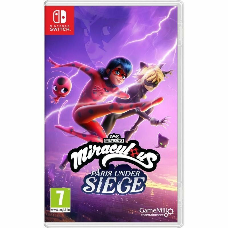 Игра Miraculous: Paris Under Siege (английская версия) для Nintendo Switch