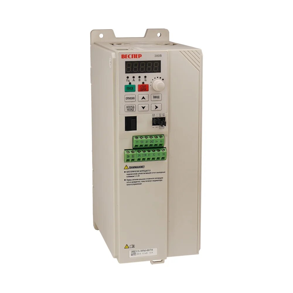 Преобразователь частоты веспер E5-MINI-007H 5,5кВт 380В, VSP5438