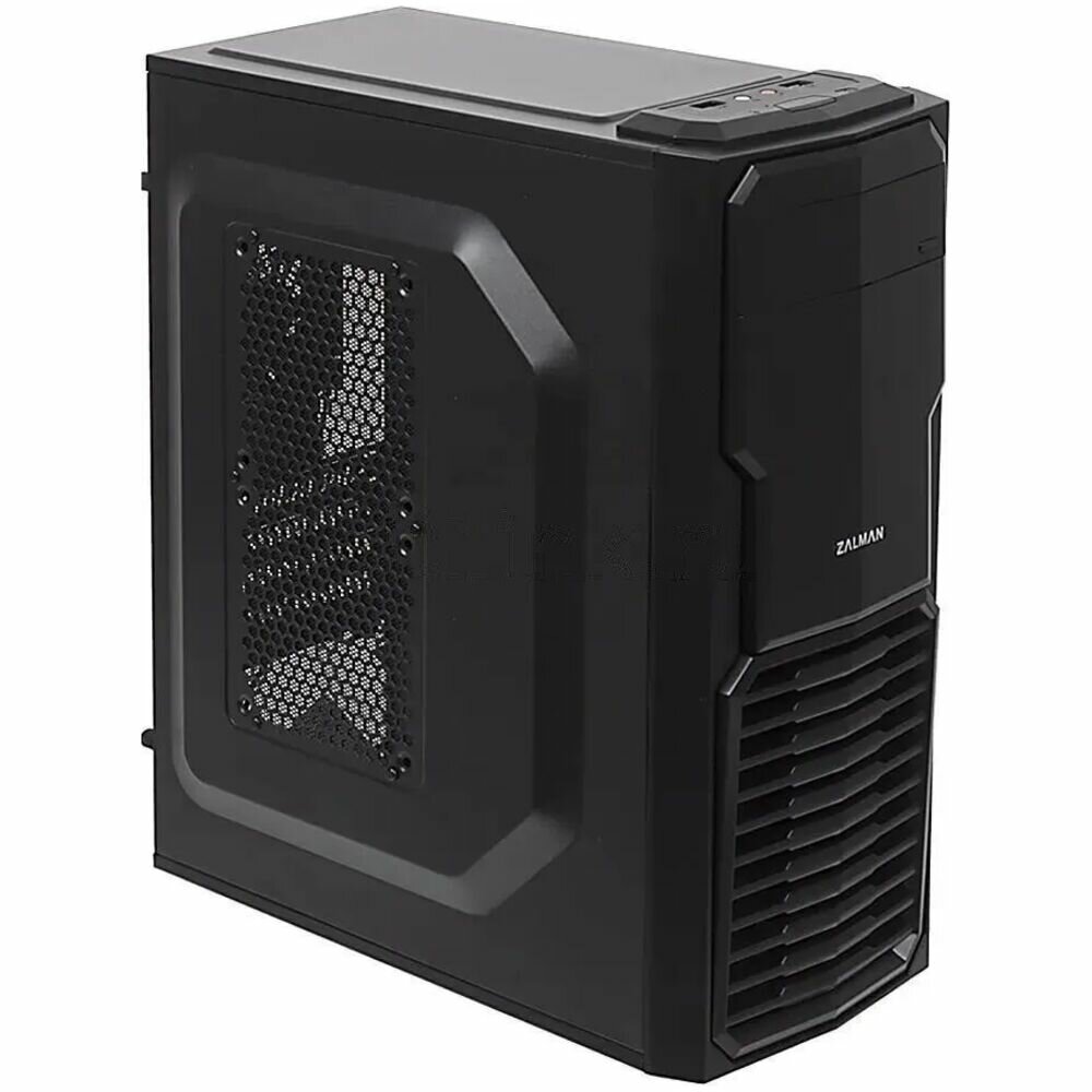 Корпус Zalman ZM-T4 Black Mini Tower (MicroATX/Mini ITX, без БП, Steel, Plastic, HD Audio, USB 3.0, USB 2.0, 1x92(80)mm)