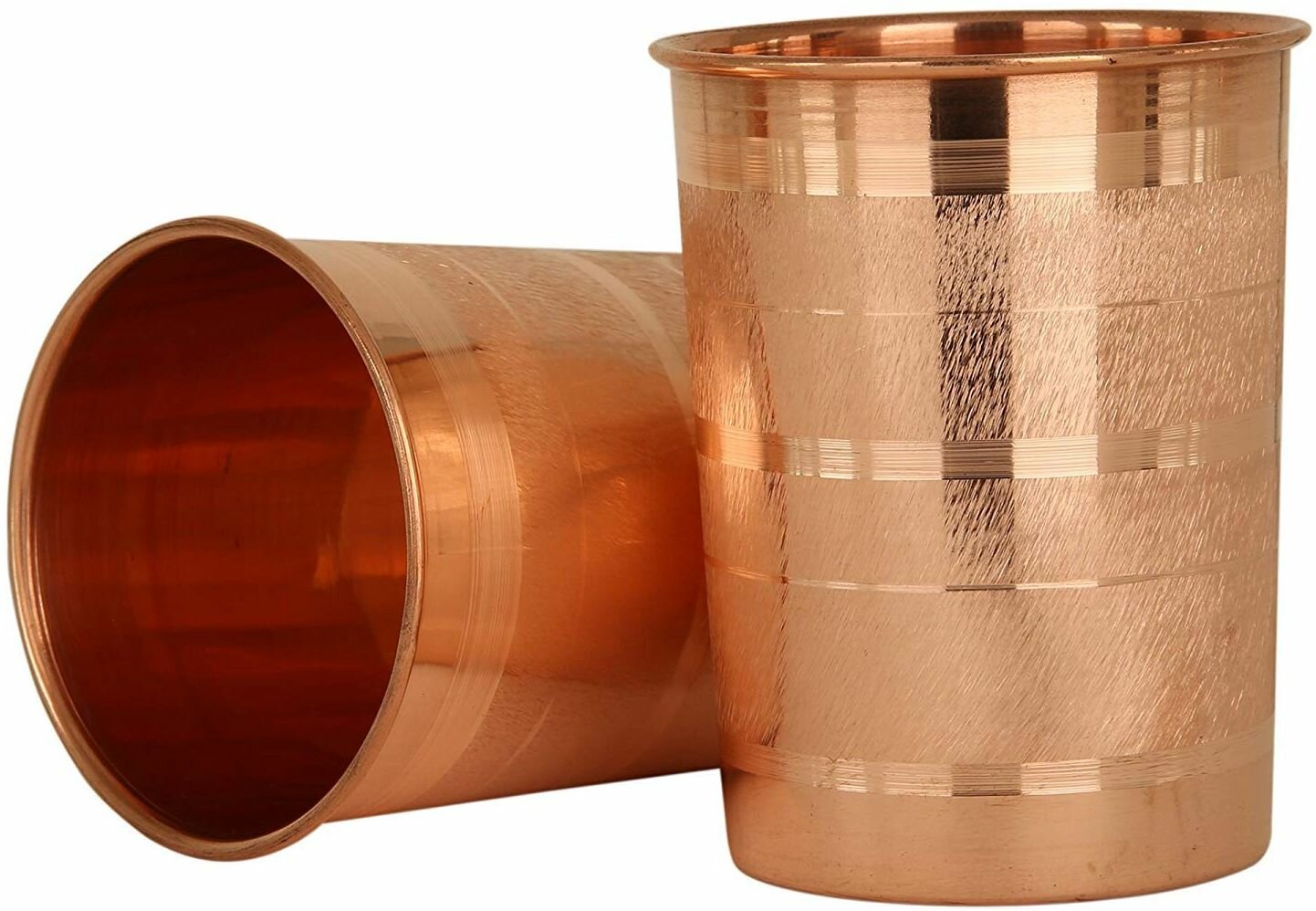 Стакан медный, цельномедный Copper cup для настаивания, обеззараживания воды