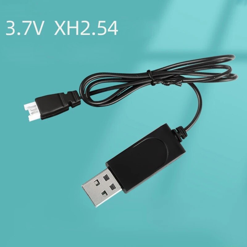 3,7 В XH2.54 LiPo аккумулятор USB-кабель для зарядного устройства с разъемом XH2.54 для радиоуправляемого автомобиля, лодки, рок-гусеничного FPV, дрона, квадрокоптера
