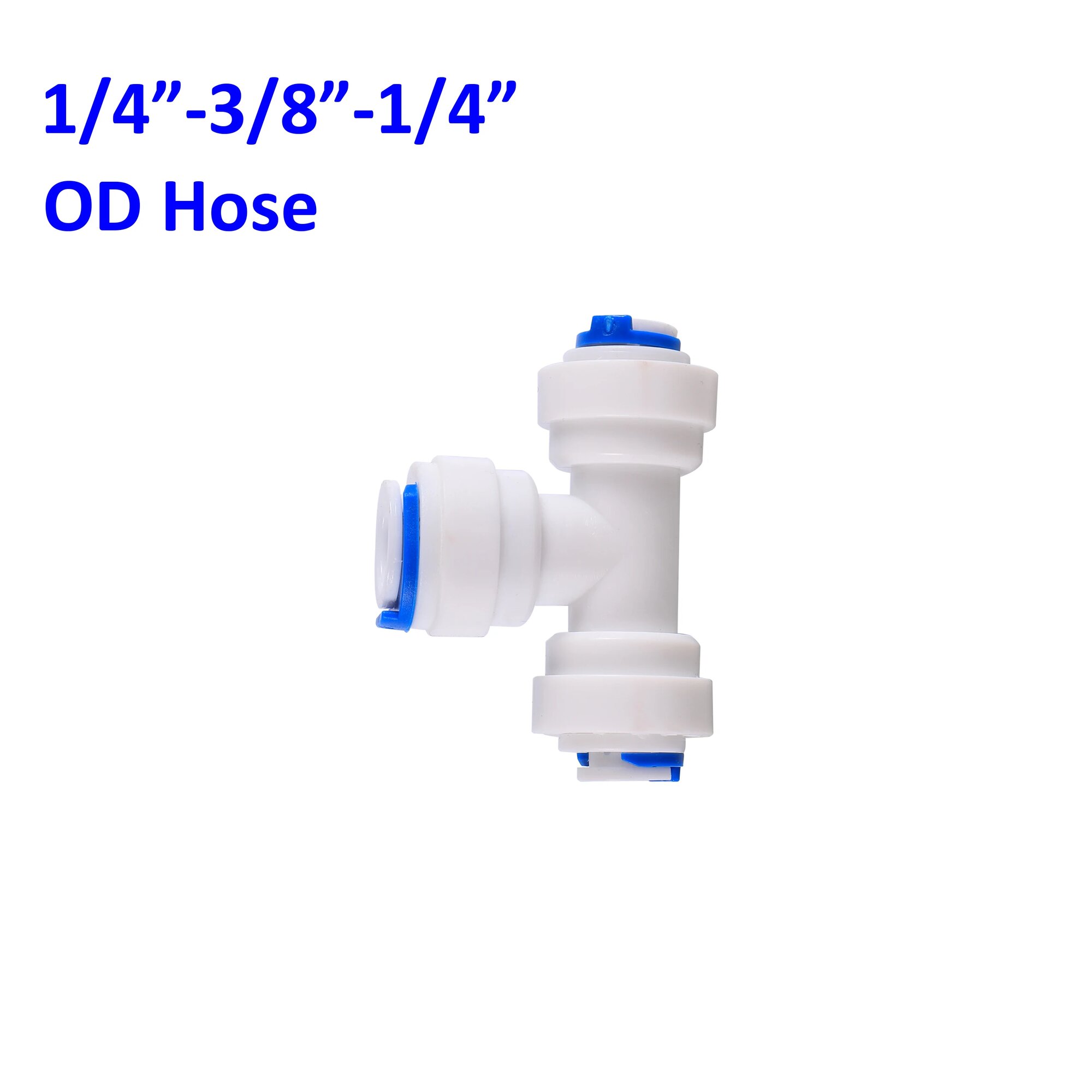 Фитинг 1/4"-3/8"-1/4" OD для шланга